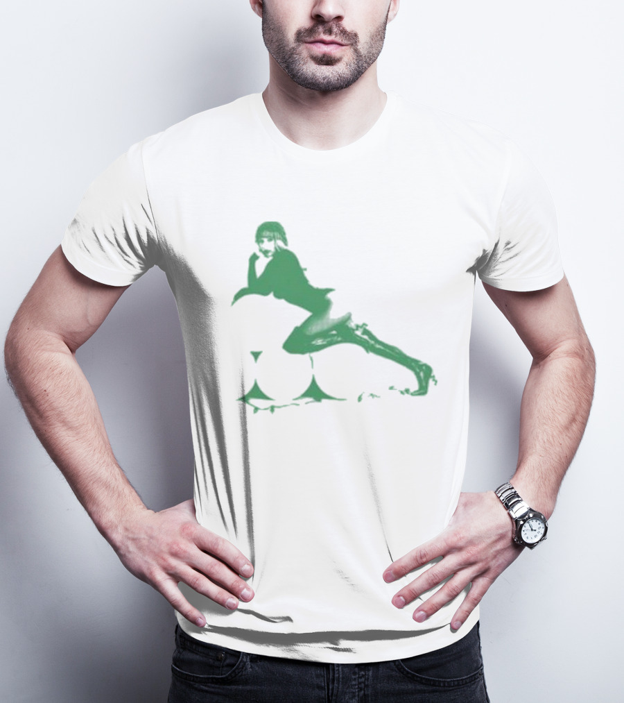 1Wish Ava Max Christmas Iconic Green Festive T-Shirt