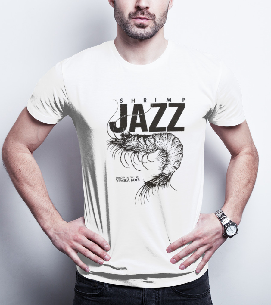 Shrimp Jazz Brought To You By Viagra Boys Vintage T-Shirt