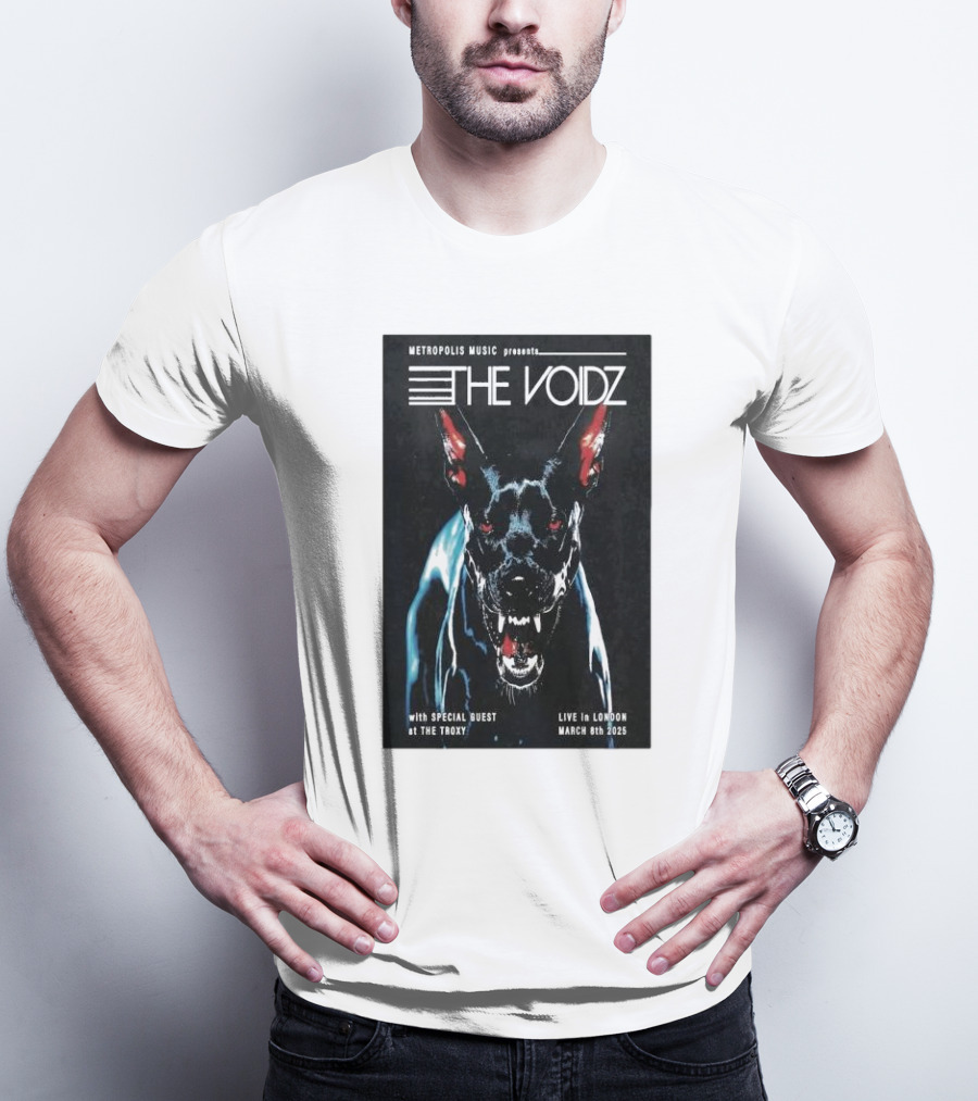 Metropolis Music Presents The Voidz Live In London At The Troxy March 8th 2025 Tour T-Shirt