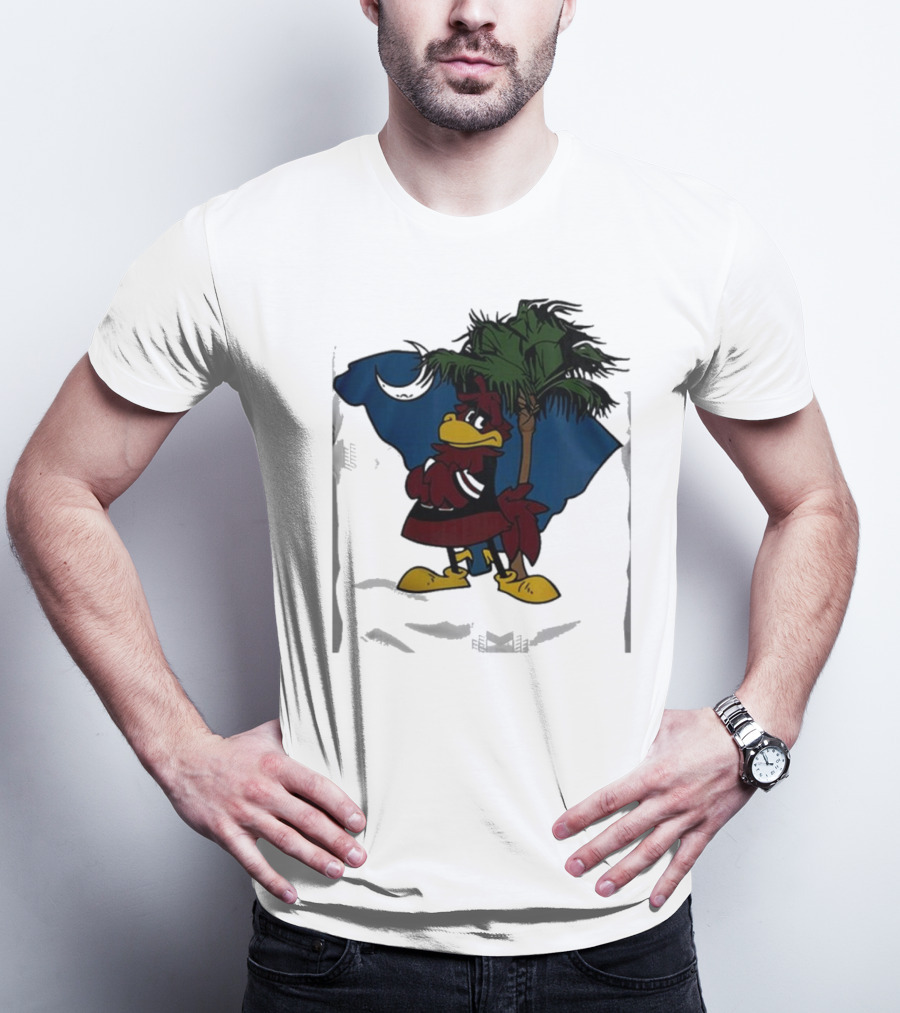 South Carolina Gamecocks Football Palmetto Moon Rooster T-Shirt
