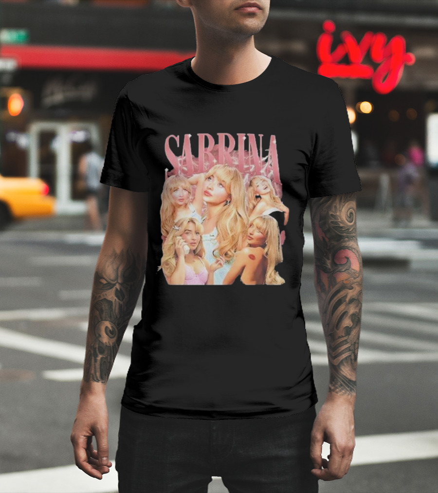 Sabrina Carpenter Collage T-Shirt
