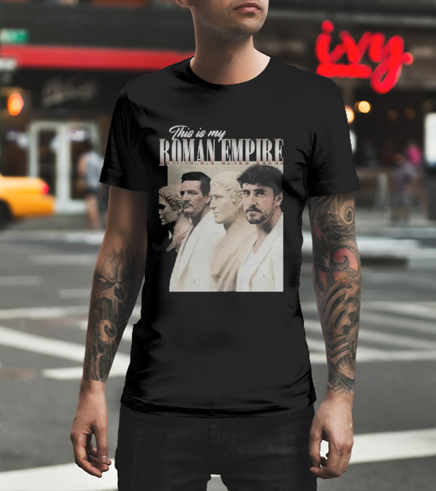 This Is My Roman Empire Pedro Pascal Paul Mescal Busts T-Shirt