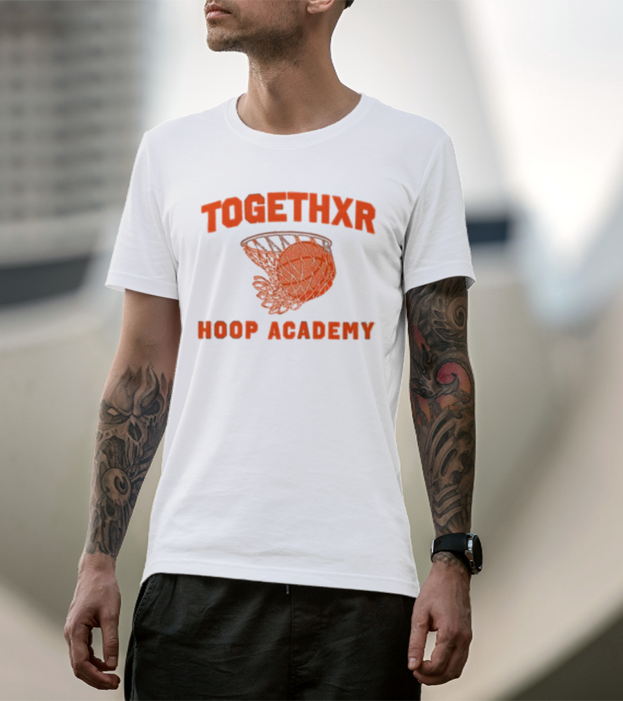 TOGETHXR Basketball Hoop Academy Logo T-Shirt