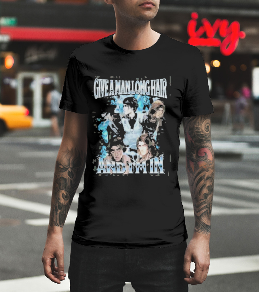 Give A Man Long Hair And I’m In Viktor Arcane Characters T-Shirt