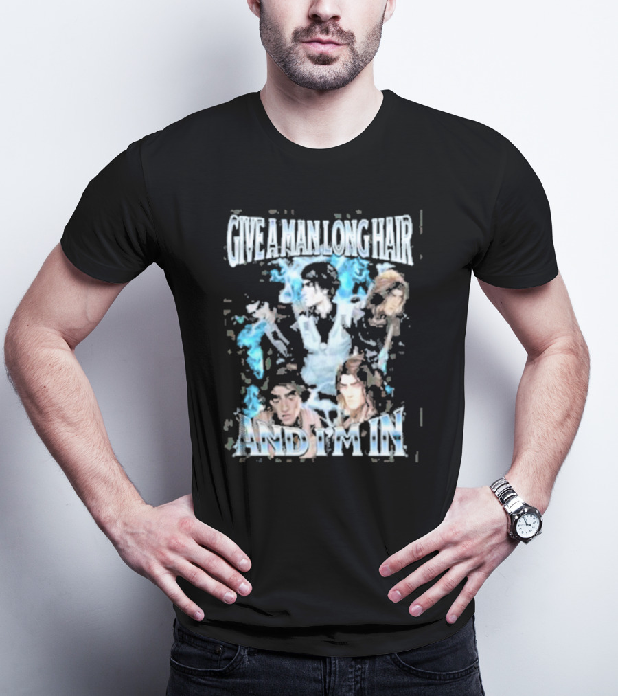 Give A Man Long Hair And I’m In Viktor Arcane Characters T-Shirt