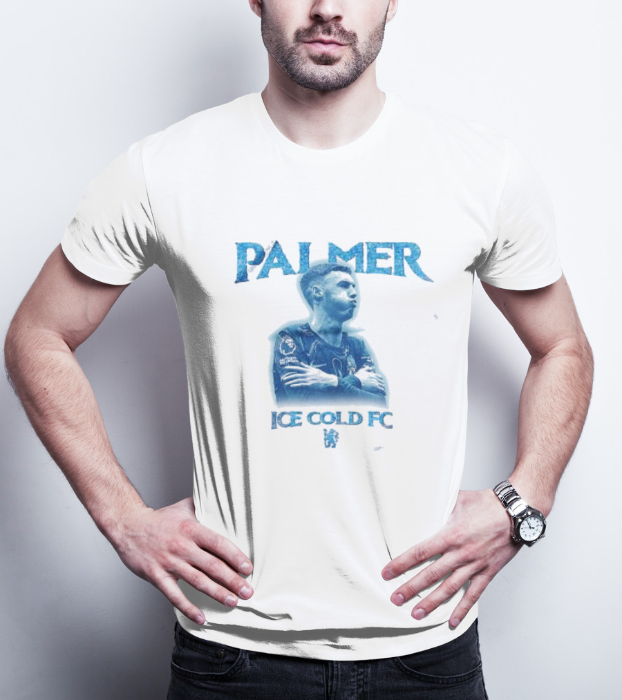 Chelsea Palmer Ice Cold FC Football Blue Vibe T-Shirt