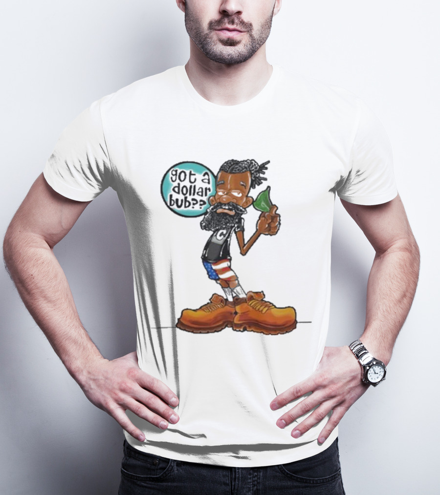 Got A Dollar Bub American Flag Pants Big Shoes T-Shirt