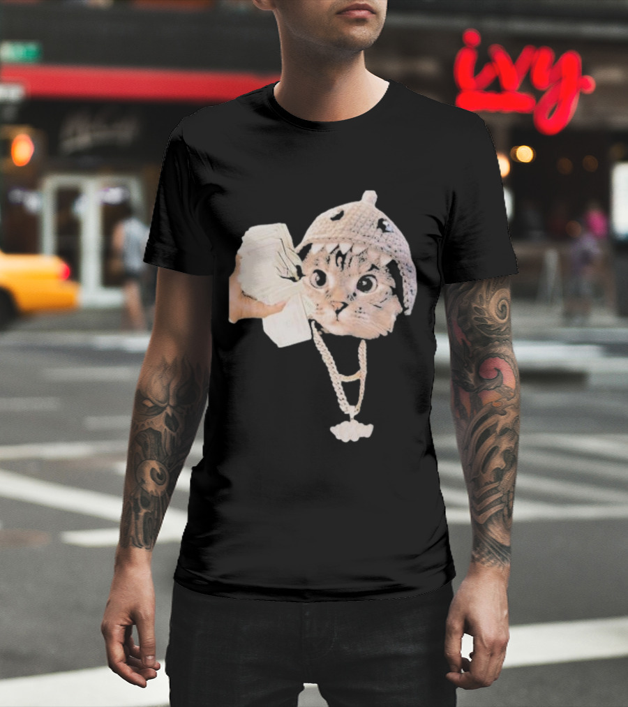 Shark Cat Solana SC Playful Money Jewelry T-Shirt