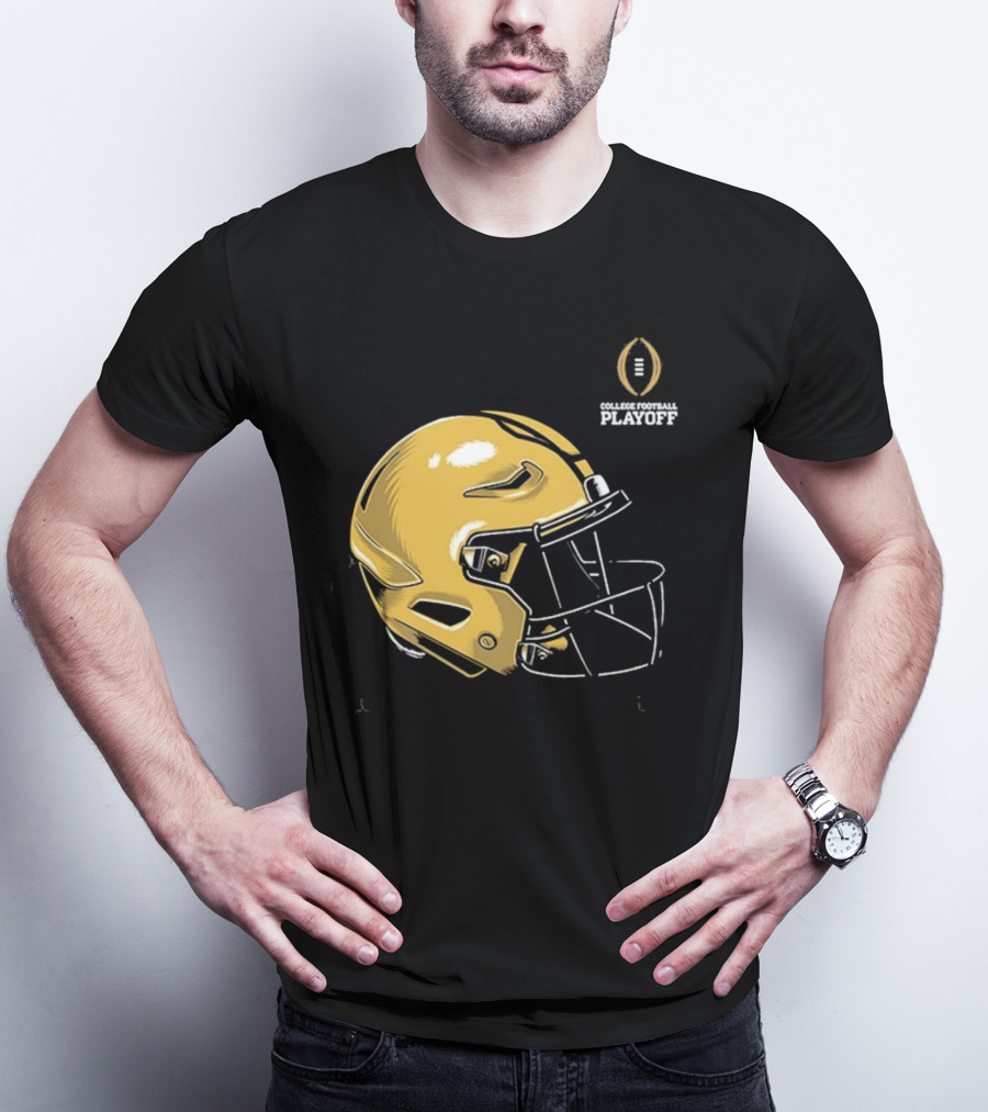 Notre Dame Fighting Irish College Football Playoff 2025 Helmet Iconic T-Shirt