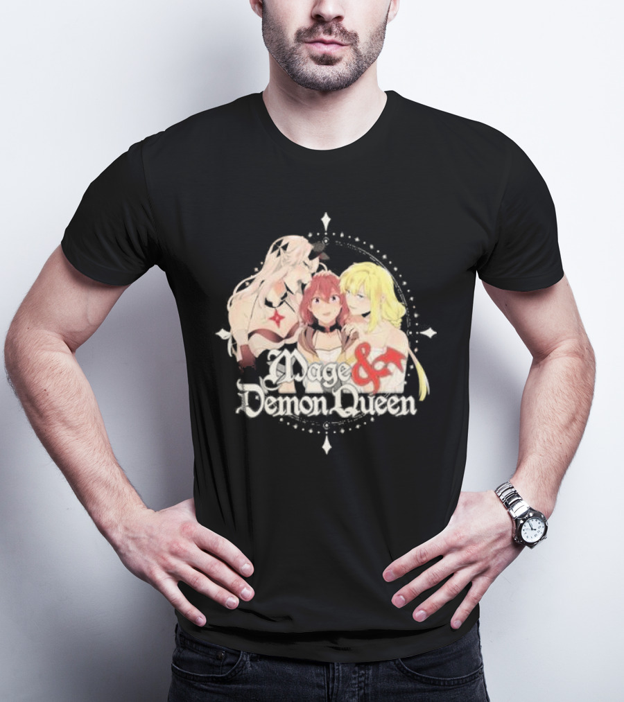Mage And Demon Queen Webtoon Characters Together T-Shirt