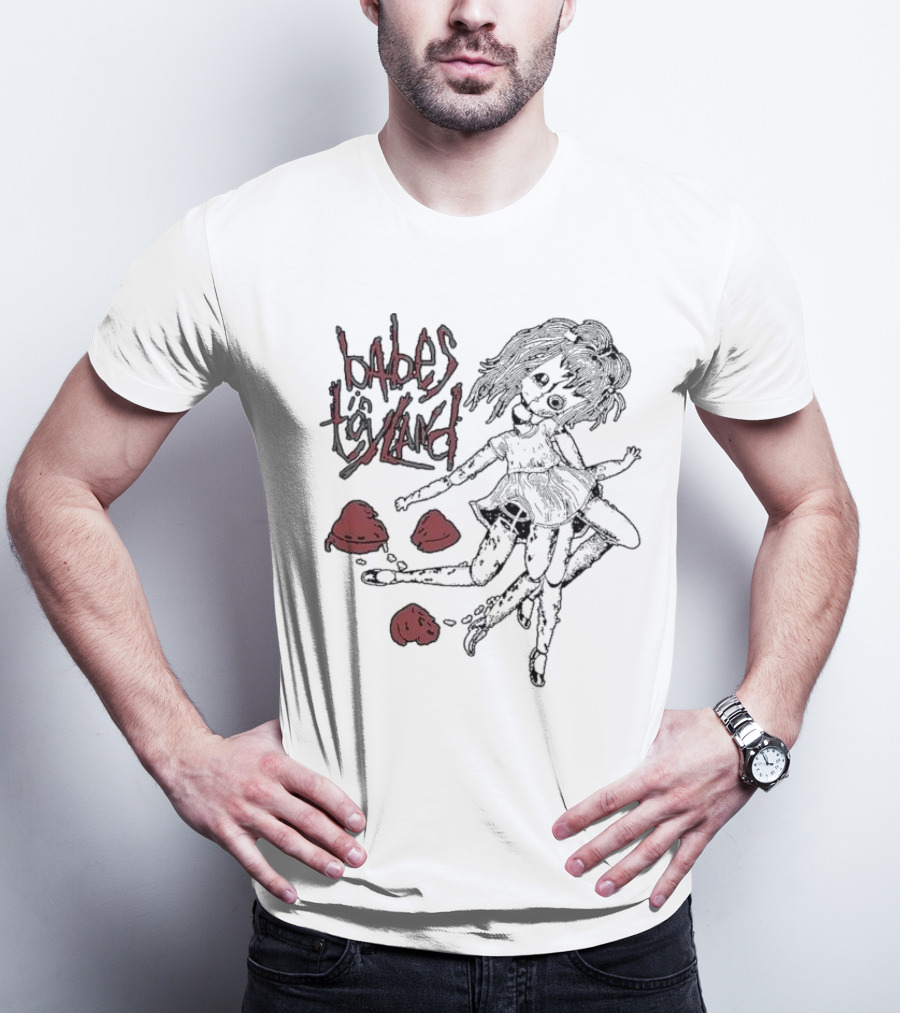 Babes In Toyland Distorted Doll With Broken Parts T-Shirt