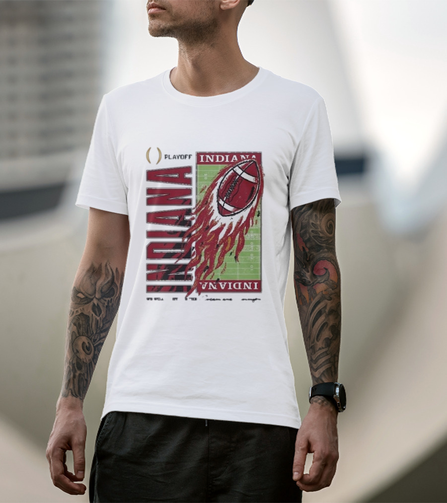 Indiana Hoosiers Playoff Football Passion T-Shirt