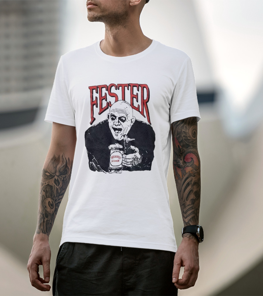 Fester Addams Oktoberfest La Cerveza T-Shirt