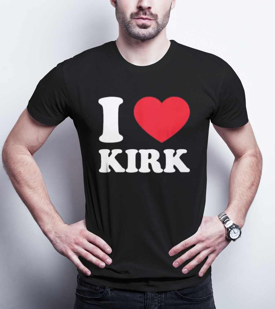 I Love Kirk Cousins T-Shirt