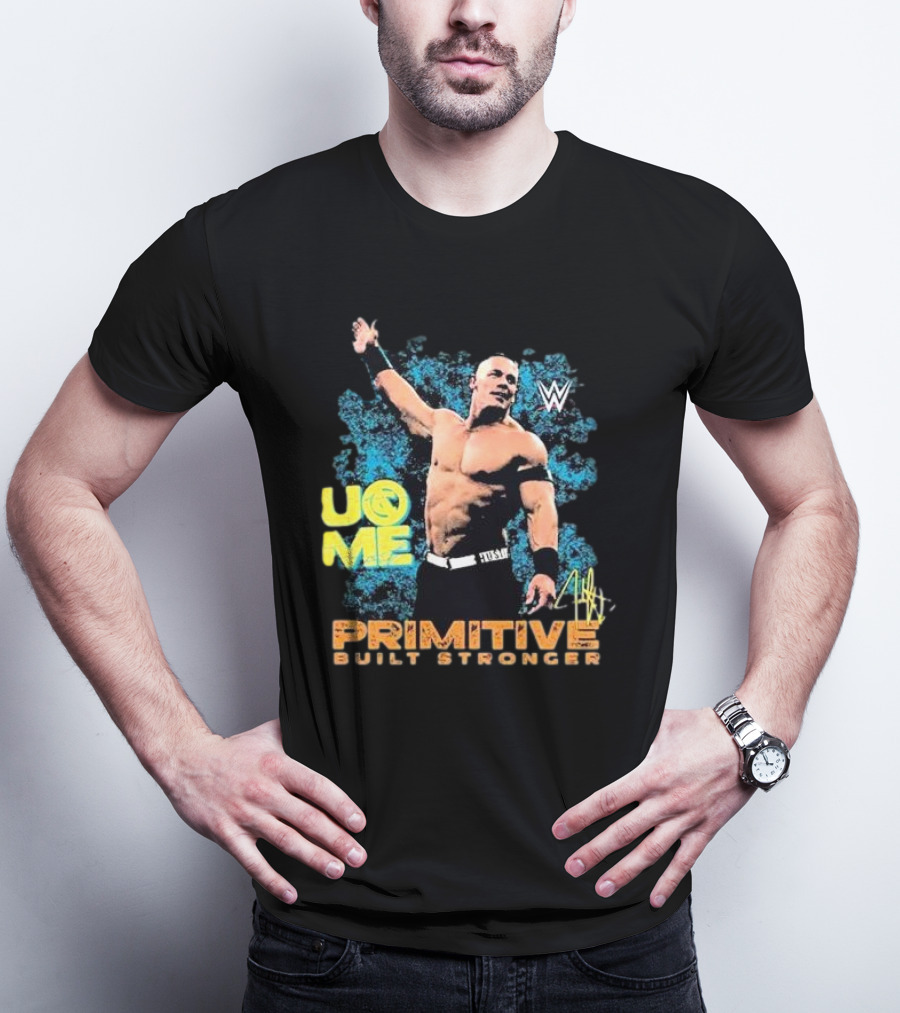 WWE Cena U Me Primitive Built Stronger T-Shirt