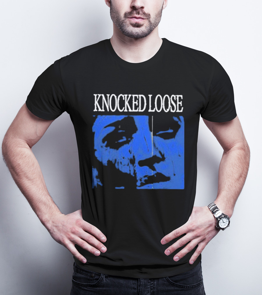 KNOCKED LOOSE Blue Face T-Shirt
