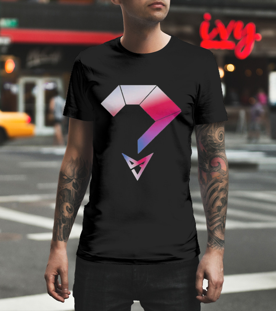 Mystery Max Holloway Gradient Question Mark T-Shirt