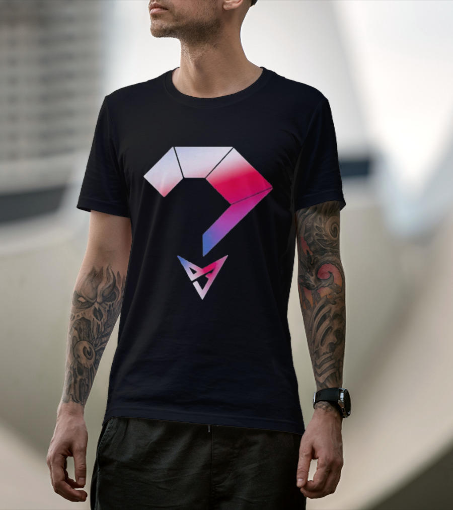 Mystery Max Holloway Gradient Question Mark T-Shirt
