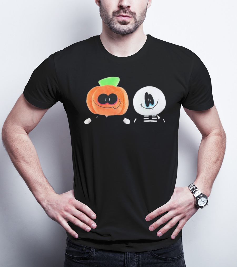 Sr Pelo Skid And Pump Spooky Month T-Shirt