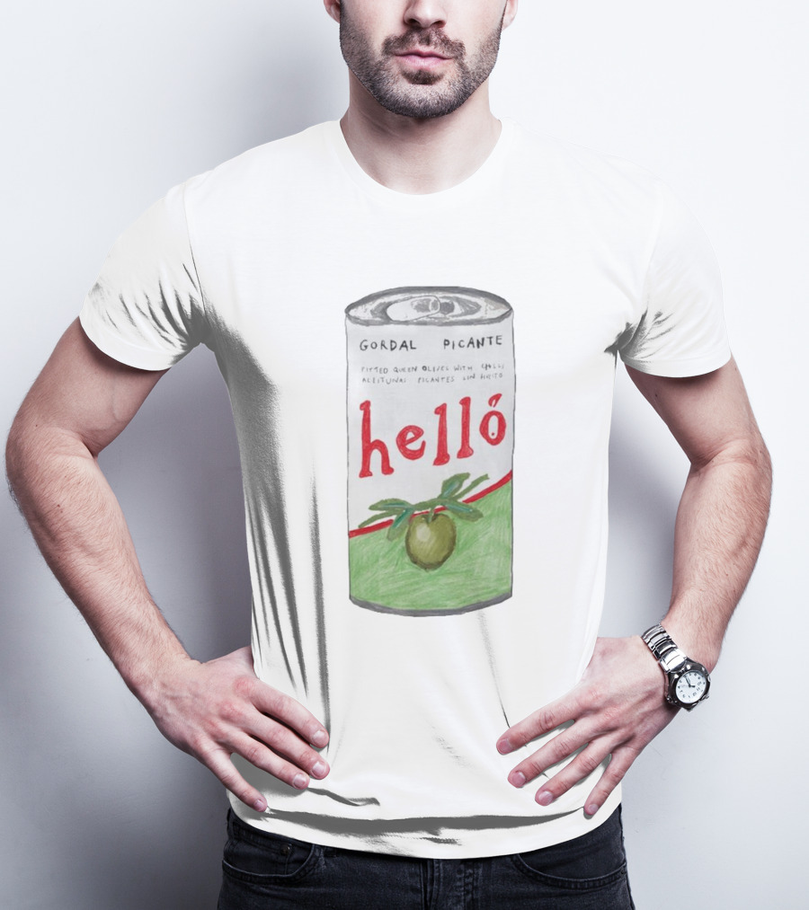 Helló Gordal Picante Pitted Queen Olives With Chili T-Shirt
