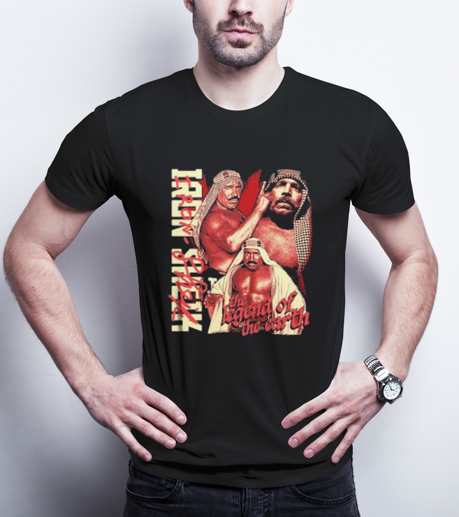 Iron Sheik The Legend Of The Earth Wrestling T-Shirt