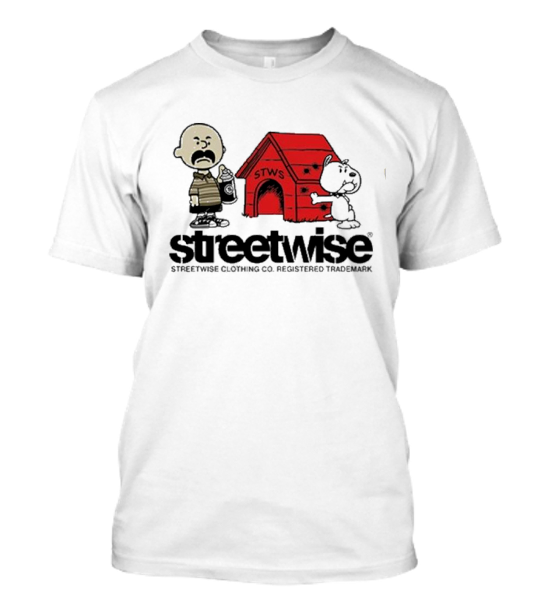Streetwise Clothing Co. STWS Registered Trademark Doghouse T-Shirt