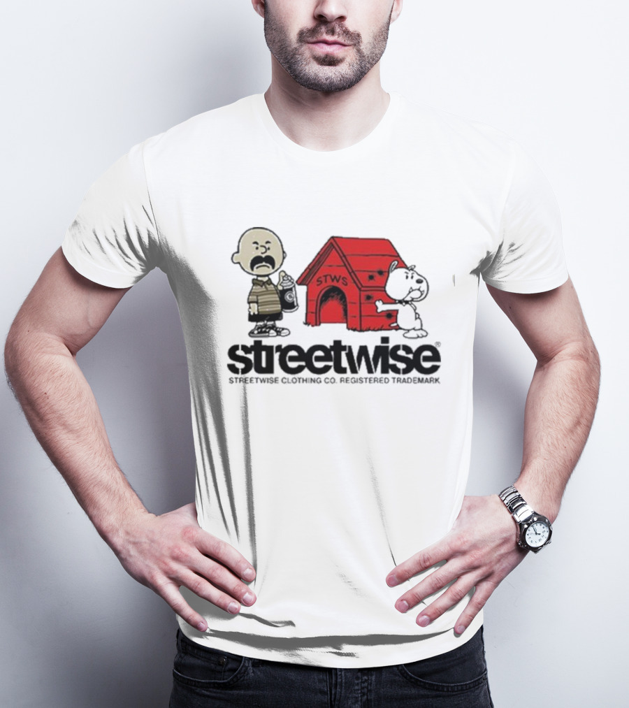 Streetwise Clothing Co. STWS Registered Trademark Doghouse T-Shirt