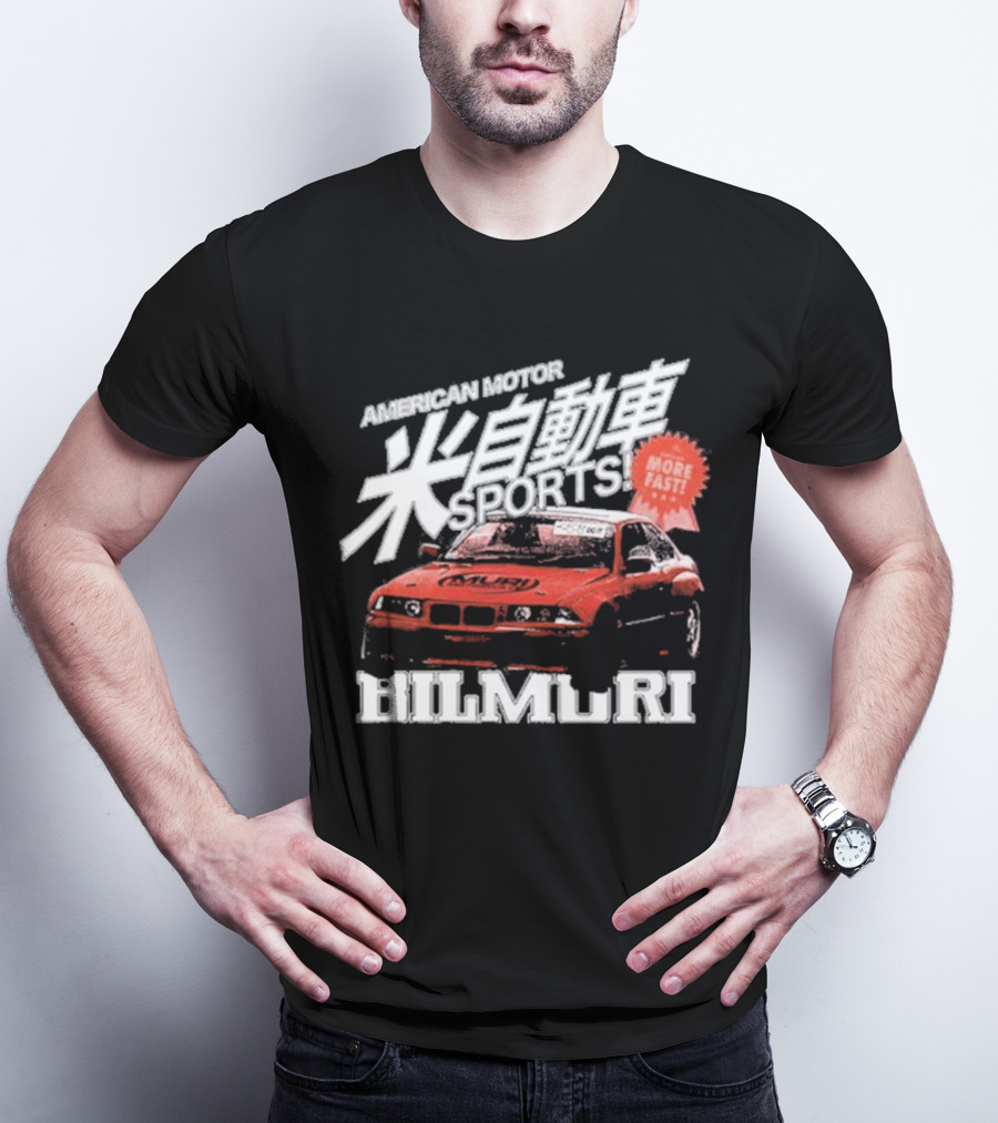 American Motor Bilmuri More Fast Sports Car Racing T-Shirt