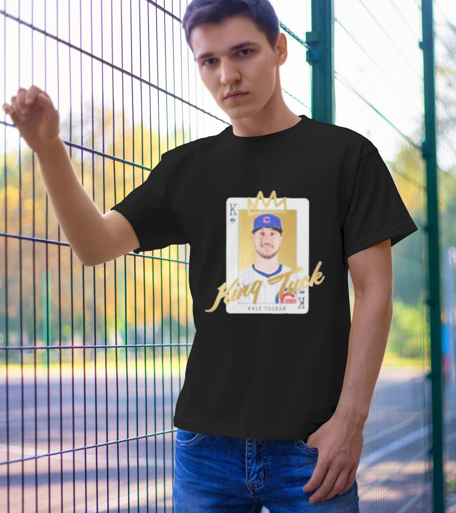 King Tuck Kyle Tucker Cubs Playing Card T-Shirt