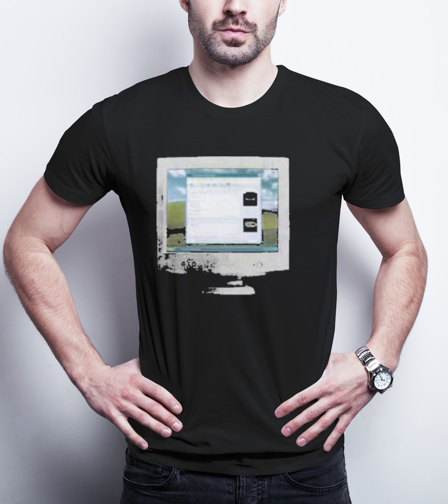 Youknow Run It Back MSN Computer Monitor Window Graphics T-Shirt