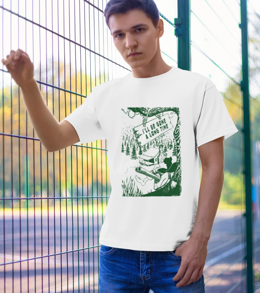 Billy Strings I'll Be Gone A Long Time Cabin Forest Scene T-Shirt