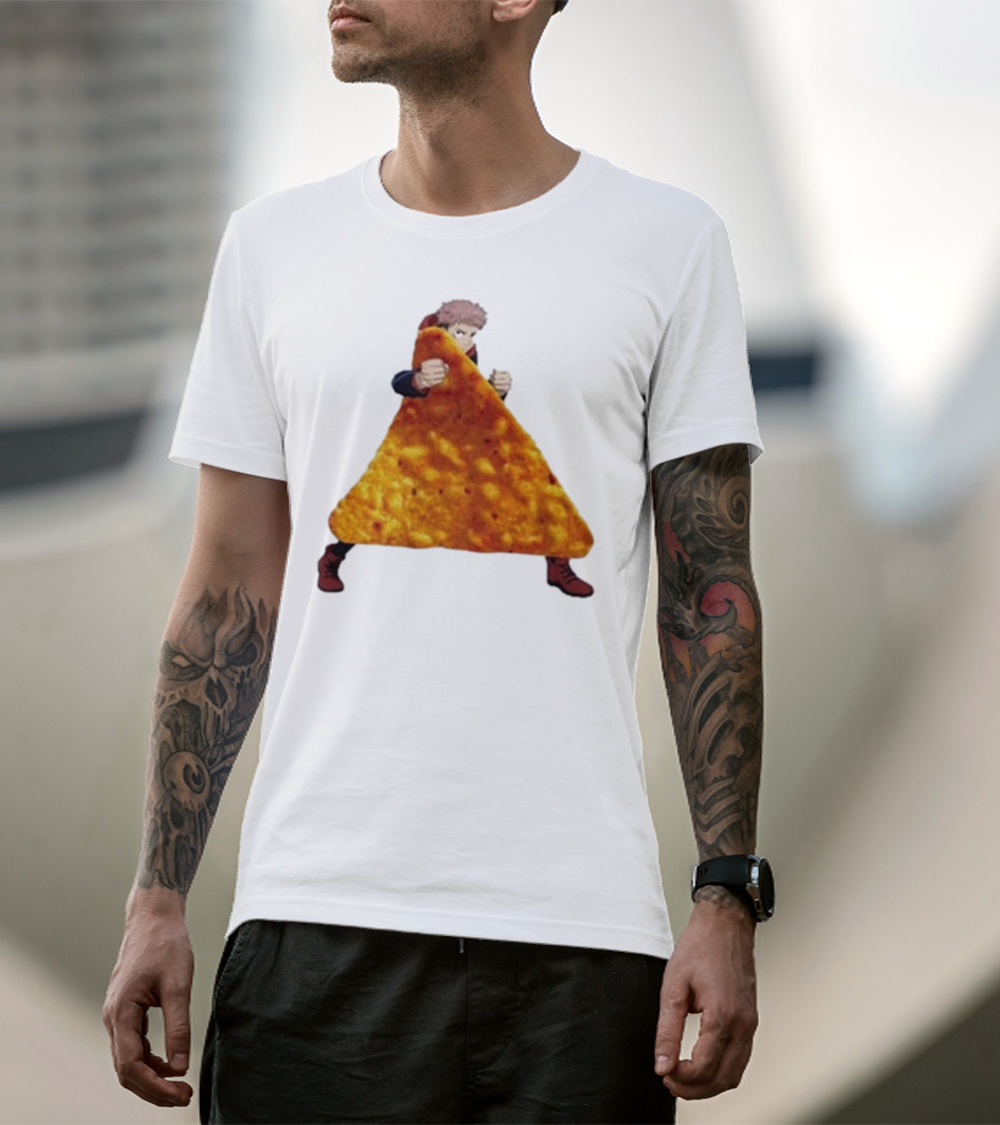 Goofyahhtees Itadorito Jujutsu Dorito Crunch Combo T-Shirt