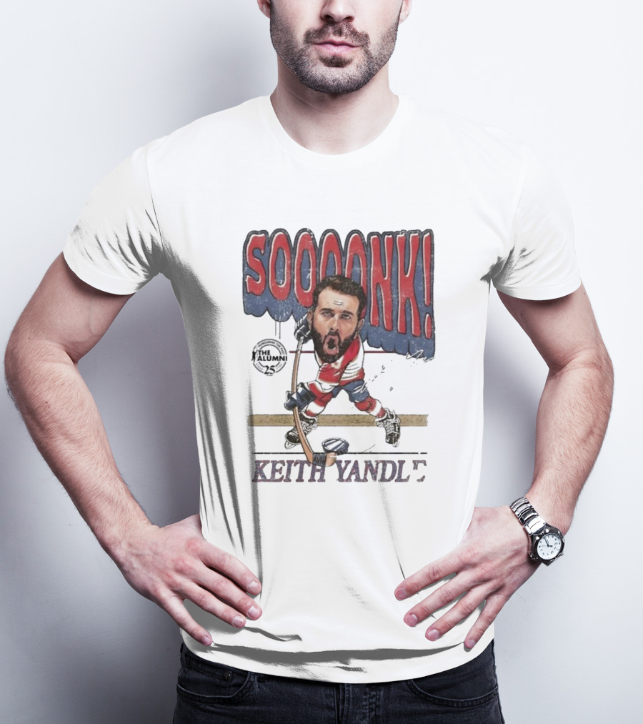 Spittin Chiclets Alumni Association Keith Yandle SOOONK T-Shirt