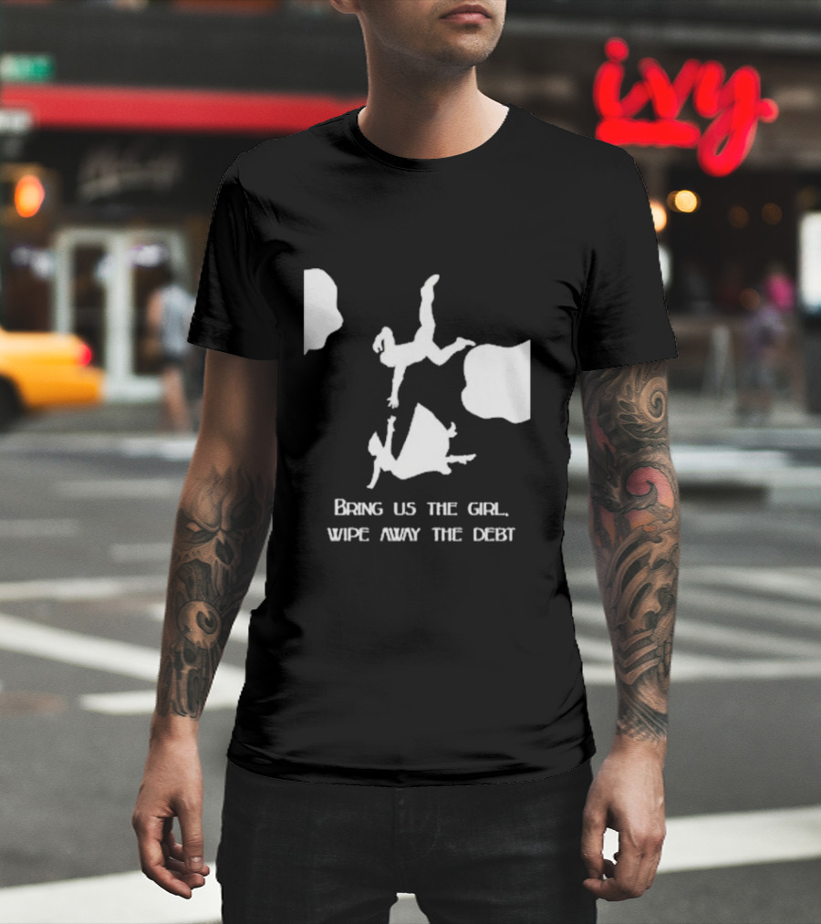 Bioshock Infinite Bring Us The Girl Wipe Away The Debt Falling T-Shirt