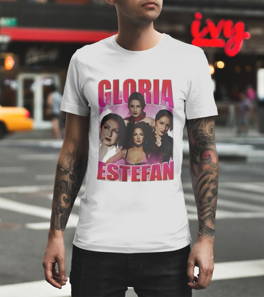 Gloria Estefan Collage T-Shirt