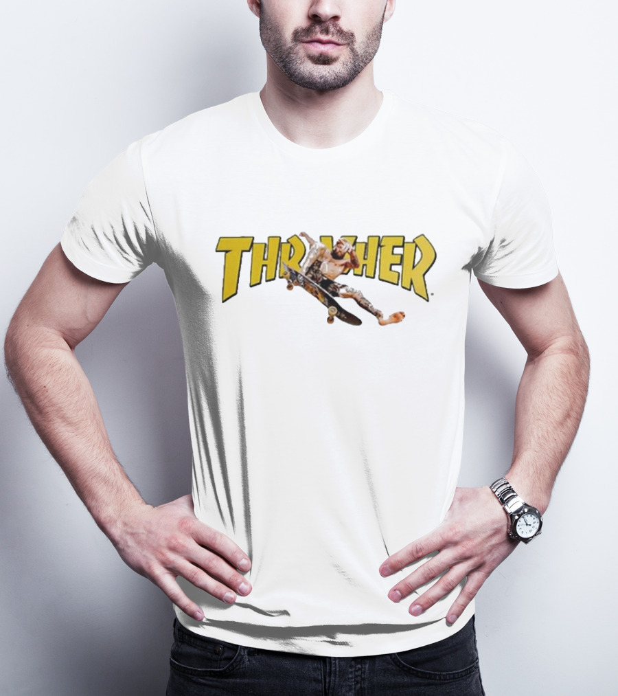 Atlas Thrasher Skateboarding T-Shirt