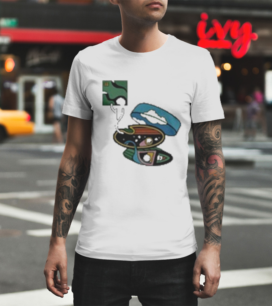 Check Your Vector Cosmic Explorer Visual Journey T-Shirt