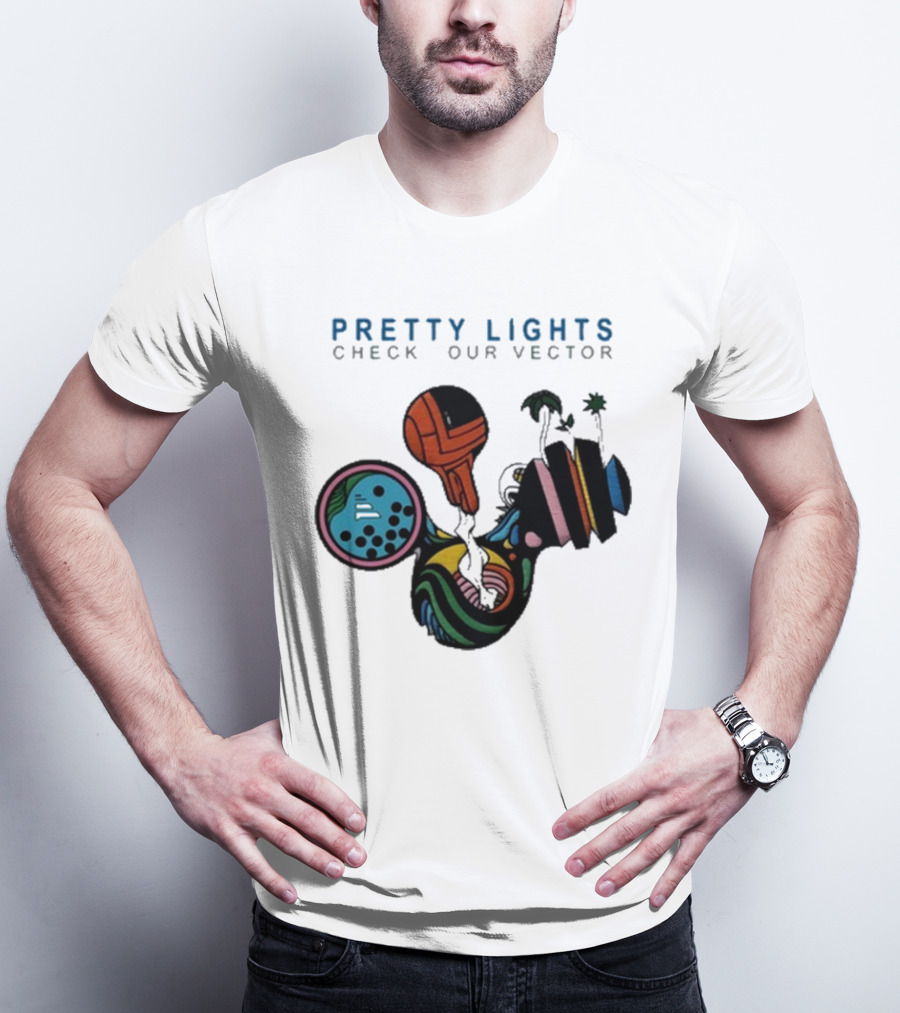 Pretty Lights Check Our Vector New T-Shirt