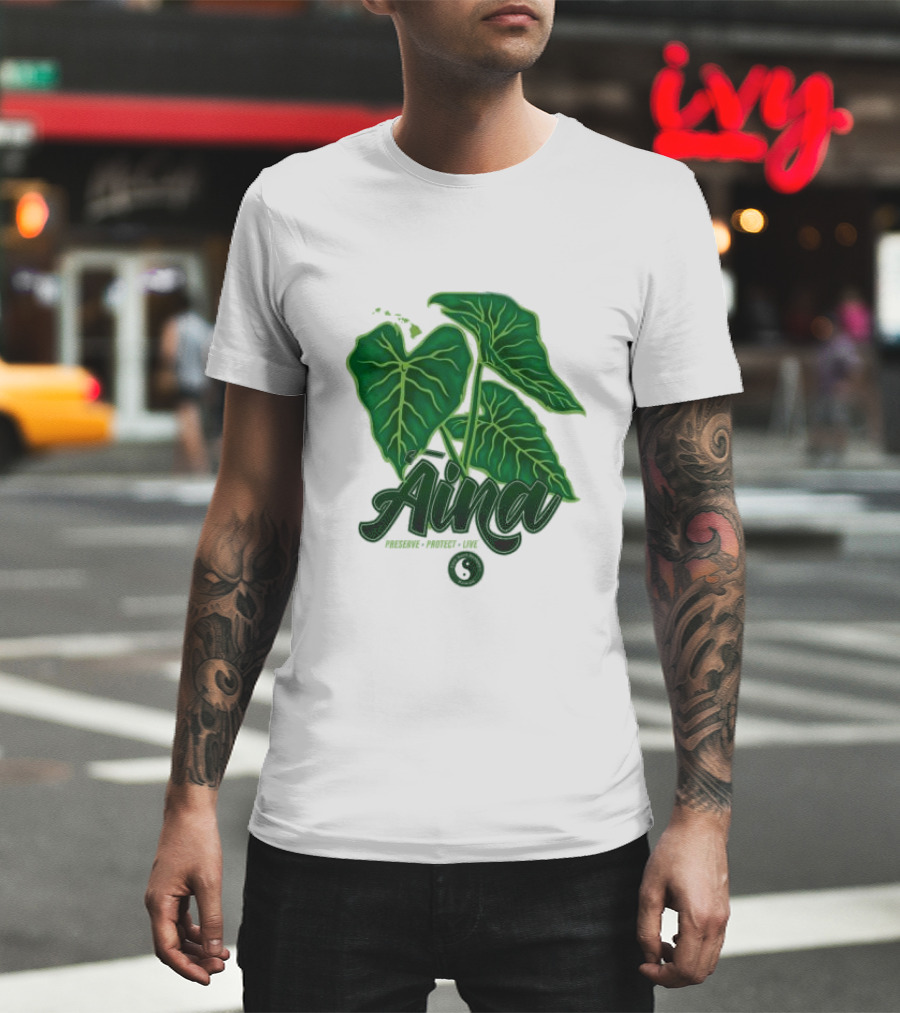 T&c Surf Triple Kalo Aina Preserve Protect Live T-Shirt