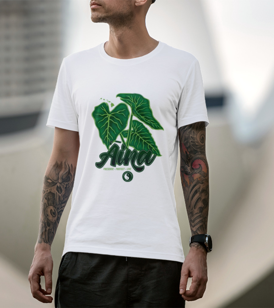T&c Surf Triple Kalo Aina Preserve Protect Live T-Shirt