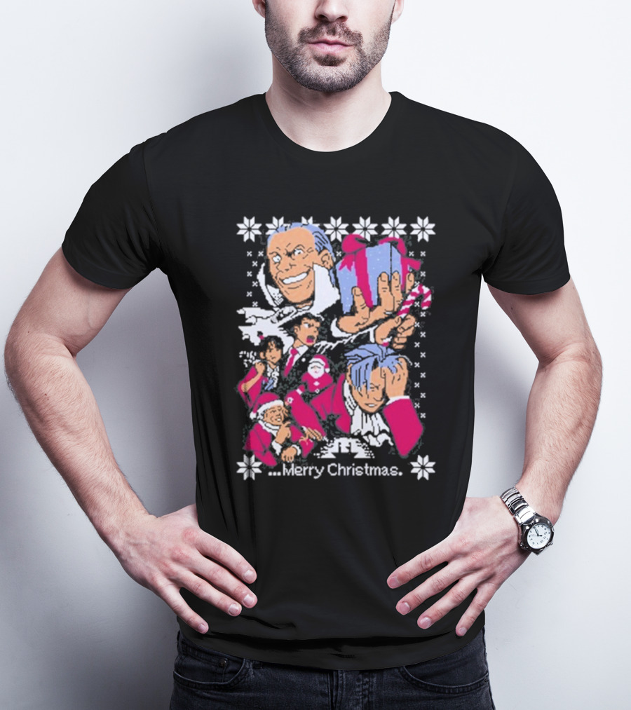 Merry Christmas Turnabout With Nina Matsumoto Characters T-Shirt
