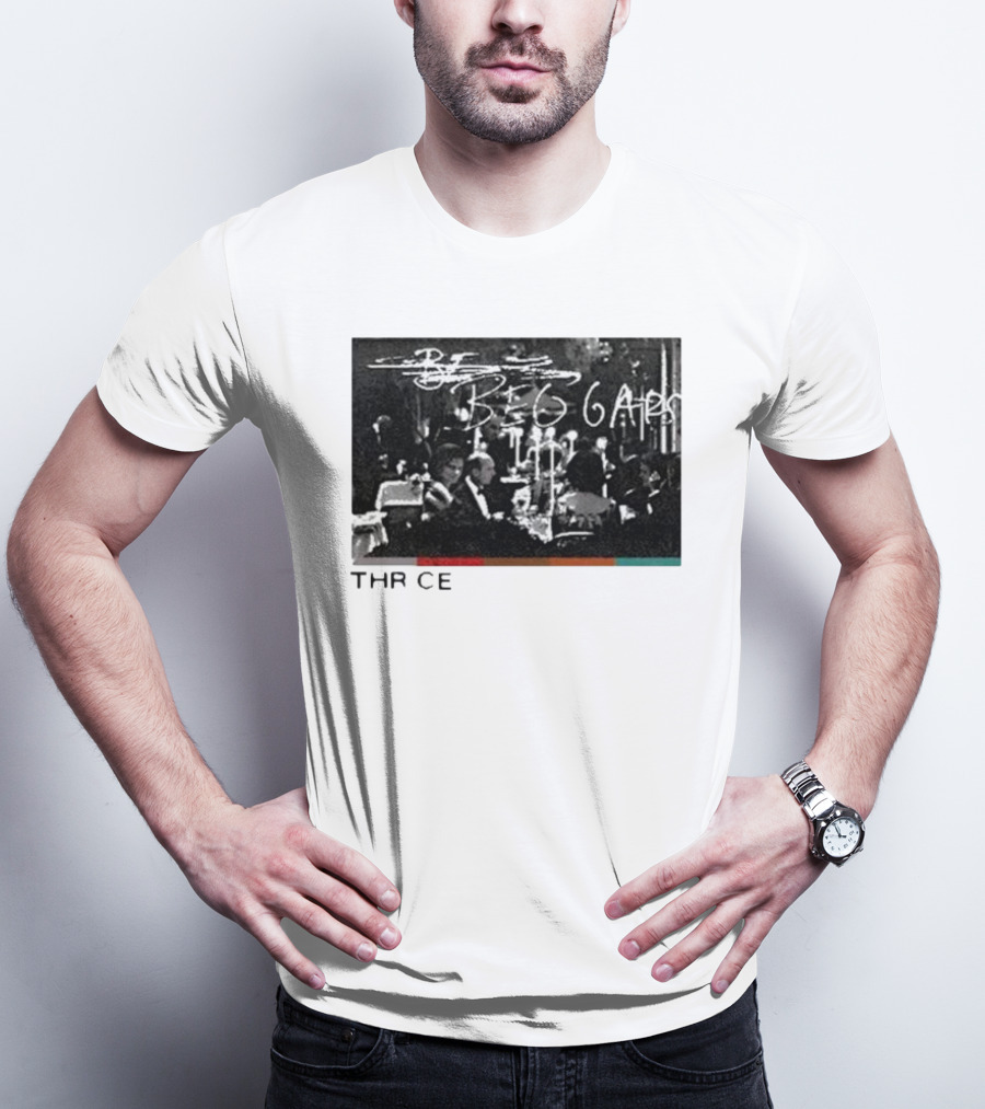 Thrice Beggars Album Art Black And White Scene T-Shirt