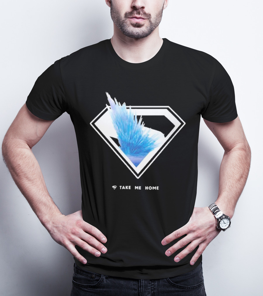 Uperman 2025 Take Me Home Ice Crystal Diamond Emblem T-Shirt