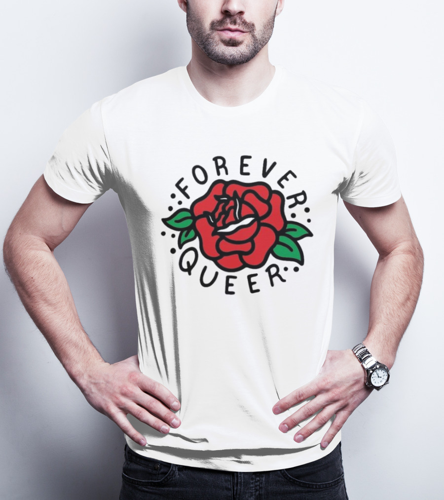 Forever Queer Red Rose T-Shirt