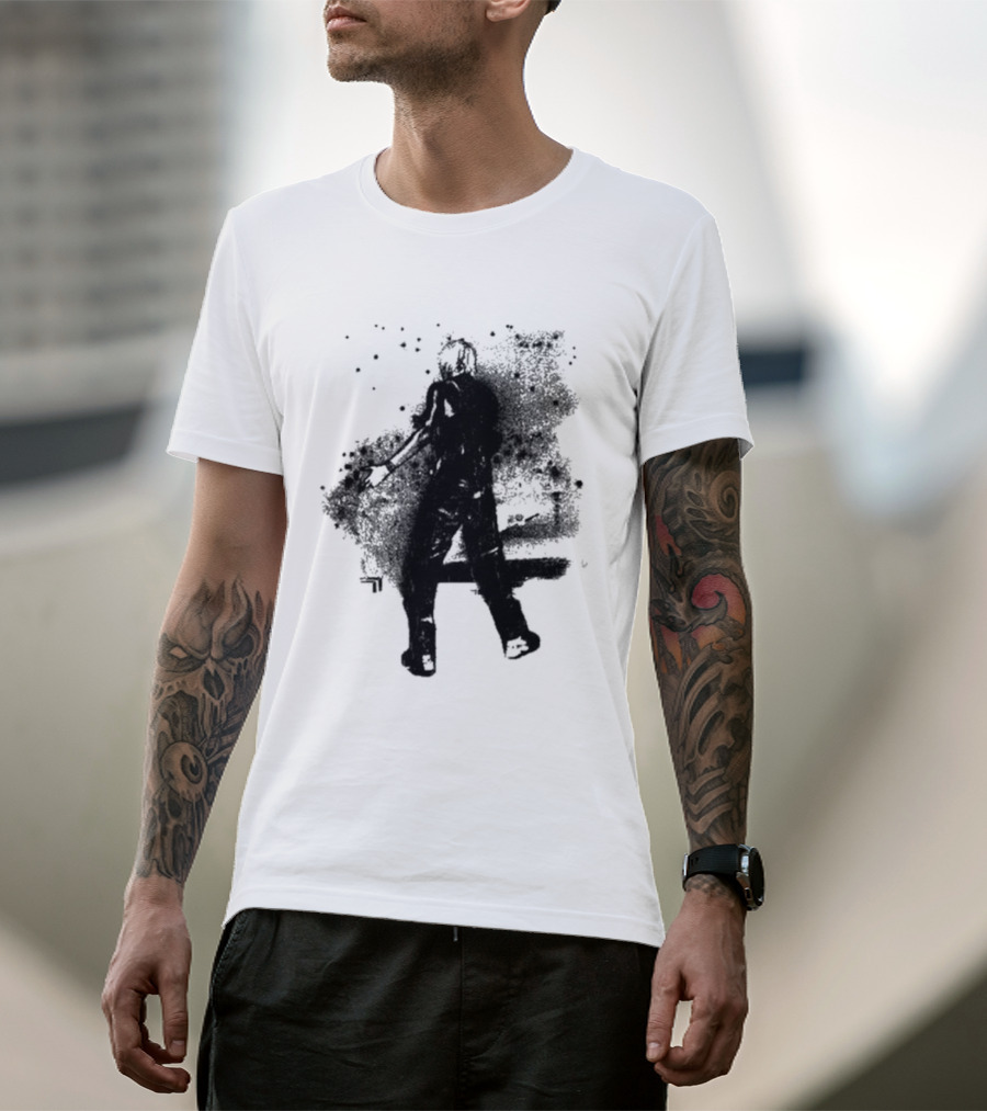Lil Tjay Way Out The Hood Black And White Urban T-Shirt