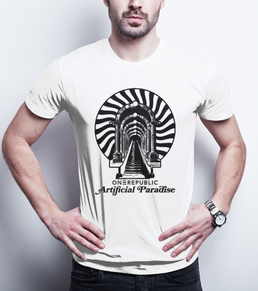 ONEREPUBLIC Artificial Paradise Archway Spiral T-Shirt