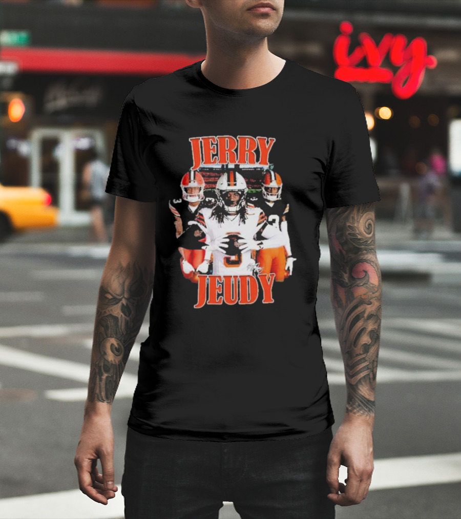 Jerry Jeudy Cleveland Browns Game Day Football Players T-Shirt