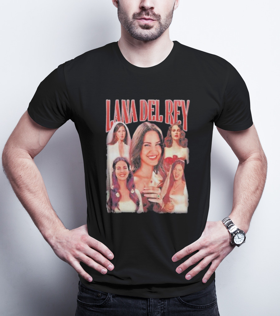 Lana Del Rey Iconic Collage T-Shirt