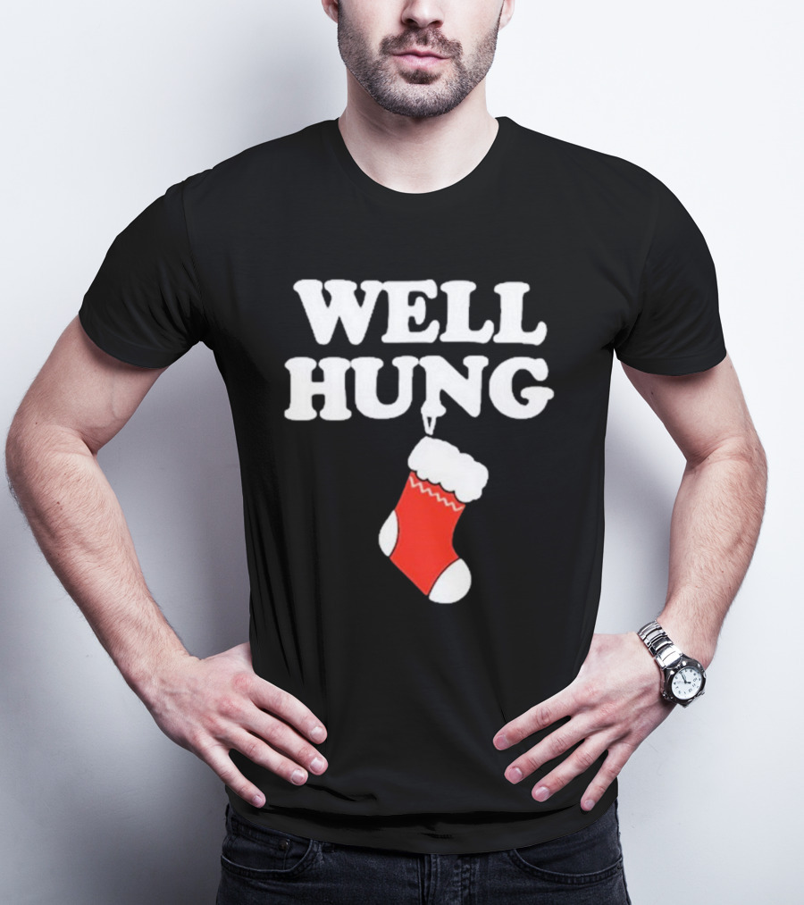 Danny Duncan Well Hung Holiday Stocking T-Shirt