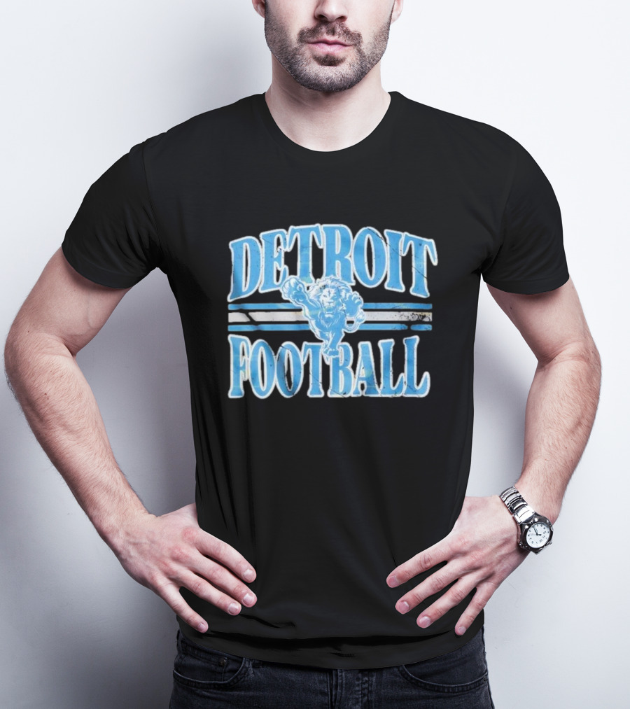 Detroit Lions Football Detroit Football T-Shirt